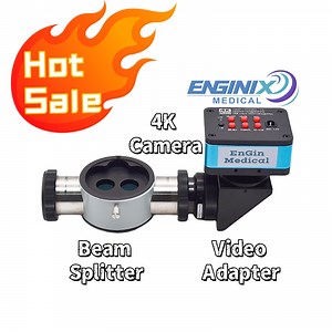 [Hot Item] Microscope Beam Splitter with Slit Lamp Beam Splitter Adaptor 1-Year Warranty