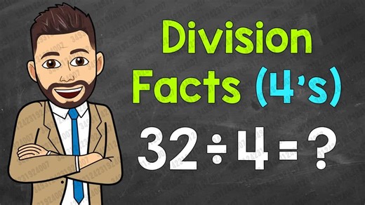 2026.01.17 【Math with Mr. J】除以4 ｜ 4的除法练习 ｜ 与J老师学数学