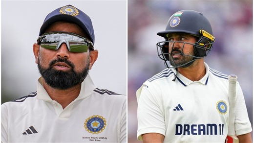 Mohammed Shami, Karun Nair ignored for SA Tests despite strong Ranji Trophy form