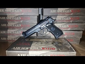 K117d | Spring Type | Airsoft Pistol | Full Metal