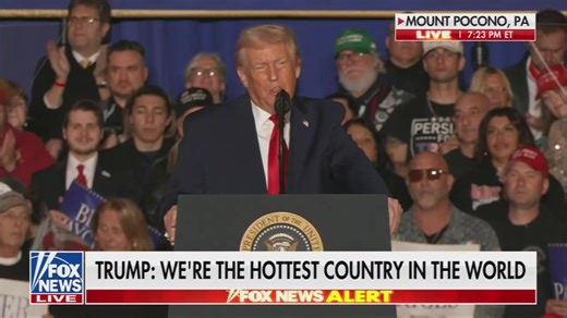 Trump: I love the weave. Do you know what the weave is? ping, ping, ping | MeidasTouch