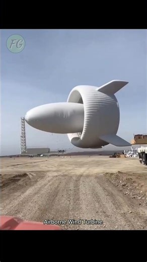 China's Insane Flying Wind Turbine Explained...!! #shorts