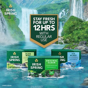 Smell fresh throughout the day with regular use of Irish Spring. Get yours here: https://tinyurl.com/bddydn8k | Irish Spring