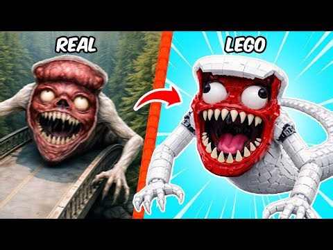 LEGO Trevor Henderson: Best Bridge Worm Ever | Bricks Legory