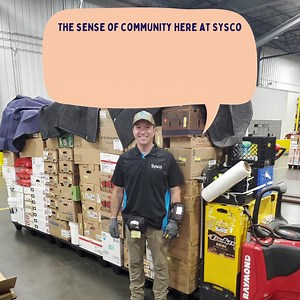 3.1K views · 68 reactions | When we ask our team members what their favorite part of working for Sysco is, the most common answer is our people., and Chad Kvilhaug echoes that sentiment. We're looking for more great people like him to join us. Interested? Search for opportunities in your area and apply here: https://syys.co/3hizxg4. #hiring | Sysco | Facebook