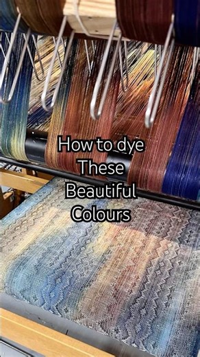 From Plain Yarn to Colorful Masterpiece