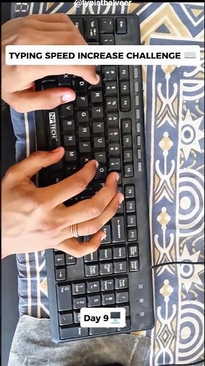 Day 9 – Typing Practice for Govt Exams | Typing Master Pro Session