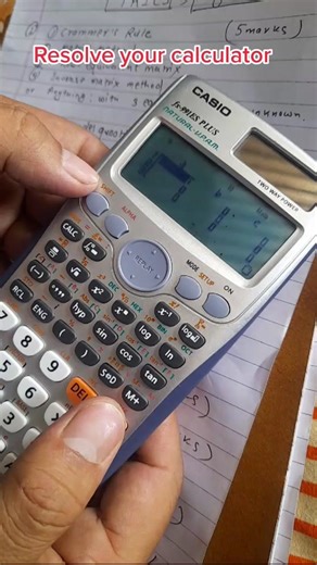 How to resolve your calculator when it hanga during exam #important #nebboardexam #nepali #tiktokstudy #lecture #Public #class #2080 #solution #answer #examtime #fyp #imp #question #tips #howtostudy #calculator #hang #hack #restore #resolve #