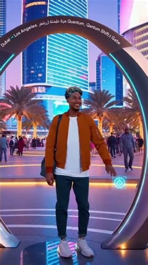 Dubai’s New Teleportation Machine Just Sent This Guy to America in Seconds 😳