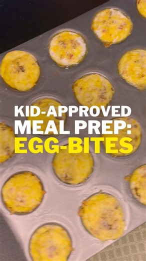 Making these egg bites are easier than convincing your kids to put on their shoes. 😉 Prep ‘em, freeze ‘em and thank yourself later. Pro-tip: Double the batch for next week! Recipe: Oil spray Selection Eggs Salt and Pepper Topping Ideas: Bacon and Cheese Spinach and Feta Broccoli and Cheddar | Food Basics
