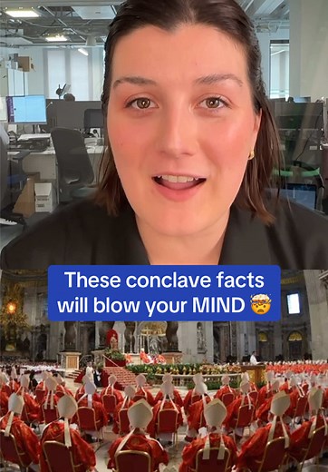 Facts you NEED to know about the Conclave now a new pope has been elected 👆 #pope #news #conclave #whitesmoke