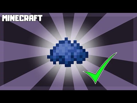 MINECRAFT | How to Make Blue Dye! 1.16.4