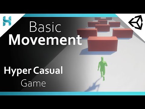 BASIC MOVEMENT - Hyper-casual Game in Unity - Tutorial - Subway Surfers - Part_1