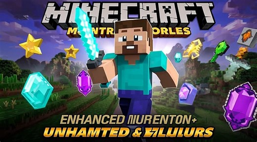 Minecraft Mod APK With Mega Menu