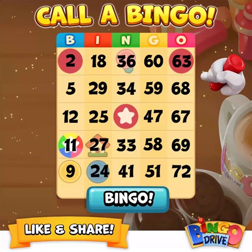🎉 Call a Bingo! 🎉 Daubers, the numbers are rolling—but which one will be called next and complete the Bingo? 🧐 Take your best guess and comment below! 👇 Let’s see who calls it first! 🎯 🎁: https://join.bingodrive.com/BXwM/gift?pk=CxbHcZvXcM Like & Share the fun! 💙 | Bingo Drive