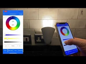 Pairing & Controlling AG700 Auraglow Smart Bulbs using AG626 2.4GHz Gateway