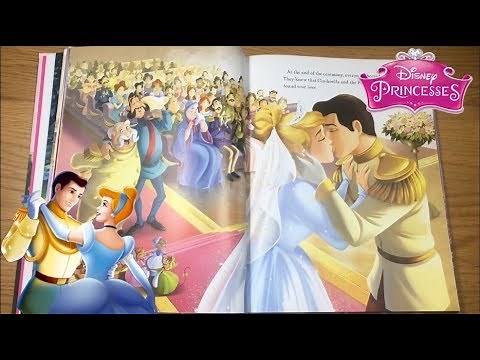 Disney Princess Cinderellas Royal Wedding (The Perfect Dress) Read Along Bedtime Story for kids