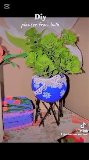 Diy planter for home decor 😌✨ #diy #subscribe #shorts #trending #planter #handmade #craft