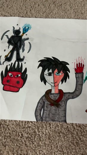 Combining 4 drawings