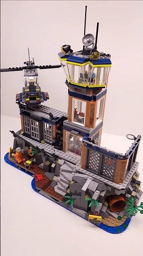 LEGO City Police Prison Island (60419)[980 pcs] Review #shorts @TopBrickBuilderLite