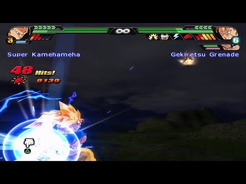 【TAS】Goku SSJ3 VS Future Gohan & Ultimate Gohan | DBZ: BT3 Anniversary Edition HD