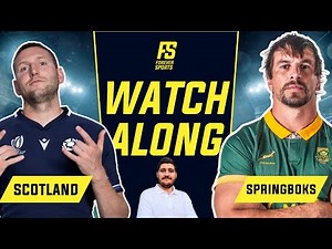 SPRINGBOKS VS SCOTLAND LIVE | Scotland vs South Africa | Live Commentary & Watchalong