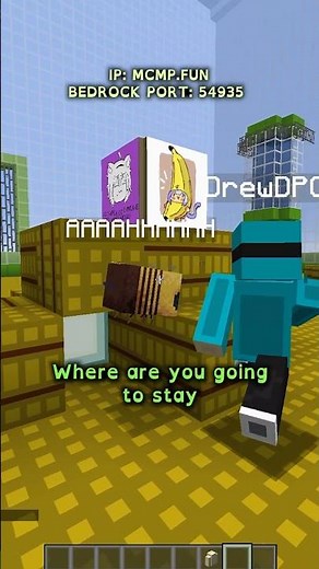 an AI ROBOT joined my Minecraft Server! mcmp.fun #minecraft #gaming #minecraftserver