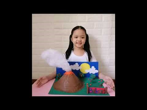 how to make a clay volcano | by breanna
