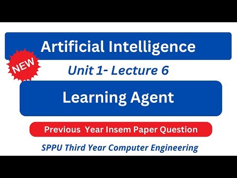 Learning Agent | sppu ai unit 1