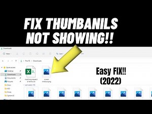 Thumbnails Not Showing on Windows 11/10 (Troubleshooting Guide)