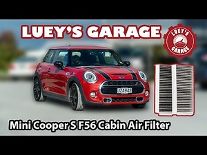 How do you replace the cabin filter of the Mini Cooper?