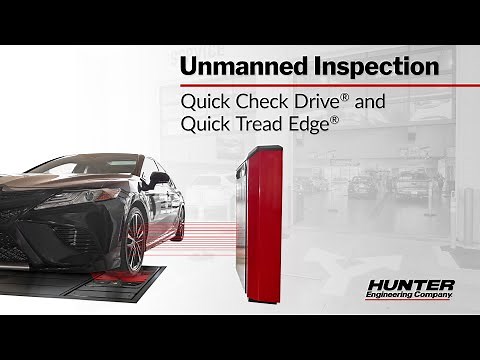 Unmanned Inspection - Quick Check Drive® and Quick Tread Edge®