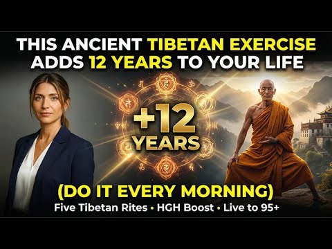 This Ancient Tibetan Exercise Adds 12 Years to Your Life (Do It Every Morning)