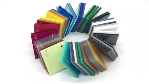 Free Catalog 63 Colored Perspex Acrylic Sample Sheet Custom White Black 1mm 1.5mm 2mm 3mm Cast Acrylic Sheets for Laser Cutting