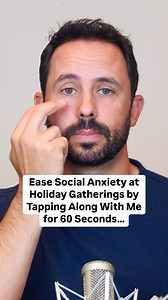 The holiday season is a time for gatherings and connection, but for many, it can also bring feelings of social anxiety and overwhelm. If you’re feeling nervous or uneasy about upcoming get-togethers, take a moment to breathe and tap along with me, and save this video for yourself as a tool to find calm when you need it! 🙏 Don't forget to remind yourself that you’re doing the best you can, and it’s okay to take things one step at a time. You are enough, just as you are, and everything will be ok