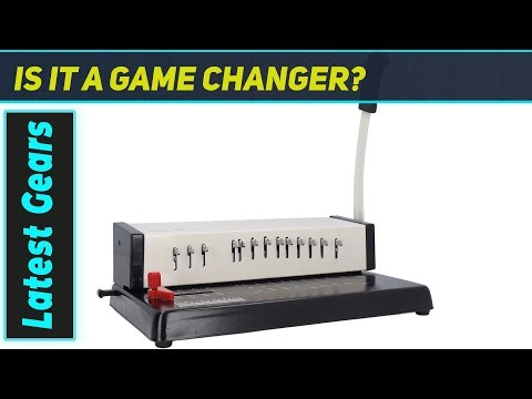 The Ultimate Comb & Wire Binding Machine for Home & Office