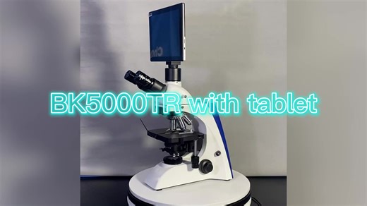 BK5000-TR Trinocular Biological Microscope with LCD Screen