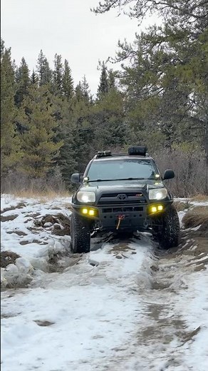 4th Gen Toyota 4Runner 4.7L V8 LIMITED ICE WINTER WHEELING Falken WildPeak AT3W @JannongEpisodes
