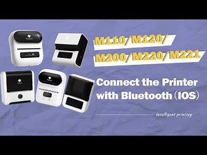 Phomemo Label Maker Tutorial: (iOS) How to Connect the Printer with Bluetooth 4 Phomemo Label Maker
