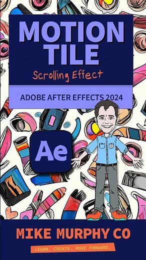 Scrolling Motion Tile Effect in After Effects