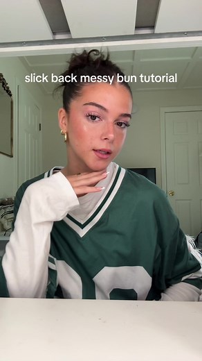 How to Create a Slick Back Messy Bun: Step-By-Step Tutorial
