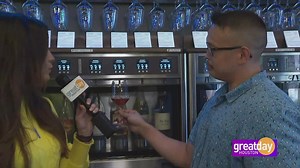 56 wines served out of a fully automated dispensing machine