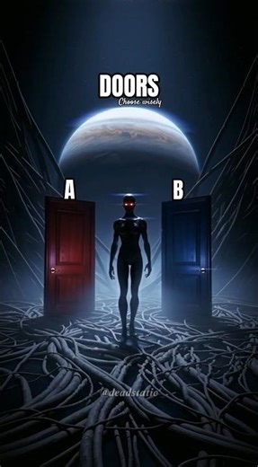 Choose Carefully… Red Door or Blue Door | scary