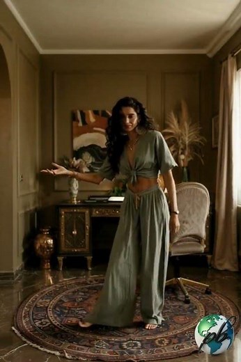 Boho Room with Olive Green Color Palette 🌿🛋️🖼️✨🎭 — Transform your space with the power of color!