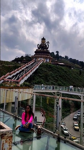 Pelling Skywalk, Giant Buddha Statue & Monastery Tour | West Sikkim Travel Vlog