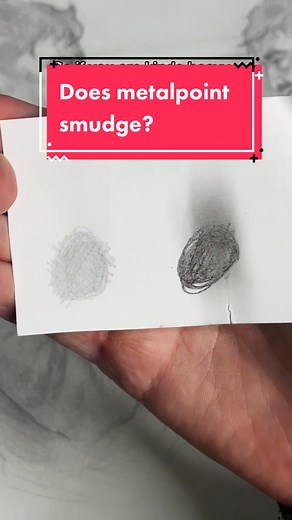 Reply to @its_me_i_happy nope :d and I love it for that! #metalpoint #fineart #learnontiktok #artlessons #artwork