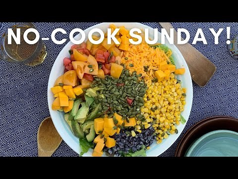 NO COOK Summer Recipes, No Oven, No Stove