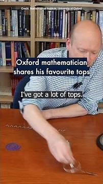Oxford mathematician shares his favourite desk toys #OxfordUniversity