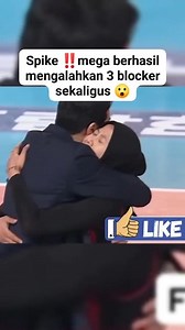 Spike ‼️mega berhasil mengalahkan 3 blocker pink spiders sekaligus #spike #smashmegatron #megatron #megawatihangestri #redsparks #pinksiders #voli Megawati Hangestri | Adriana Vlog