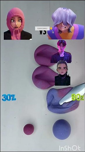 K pop demon hunters color mixing #sorts #kpop #colormixing